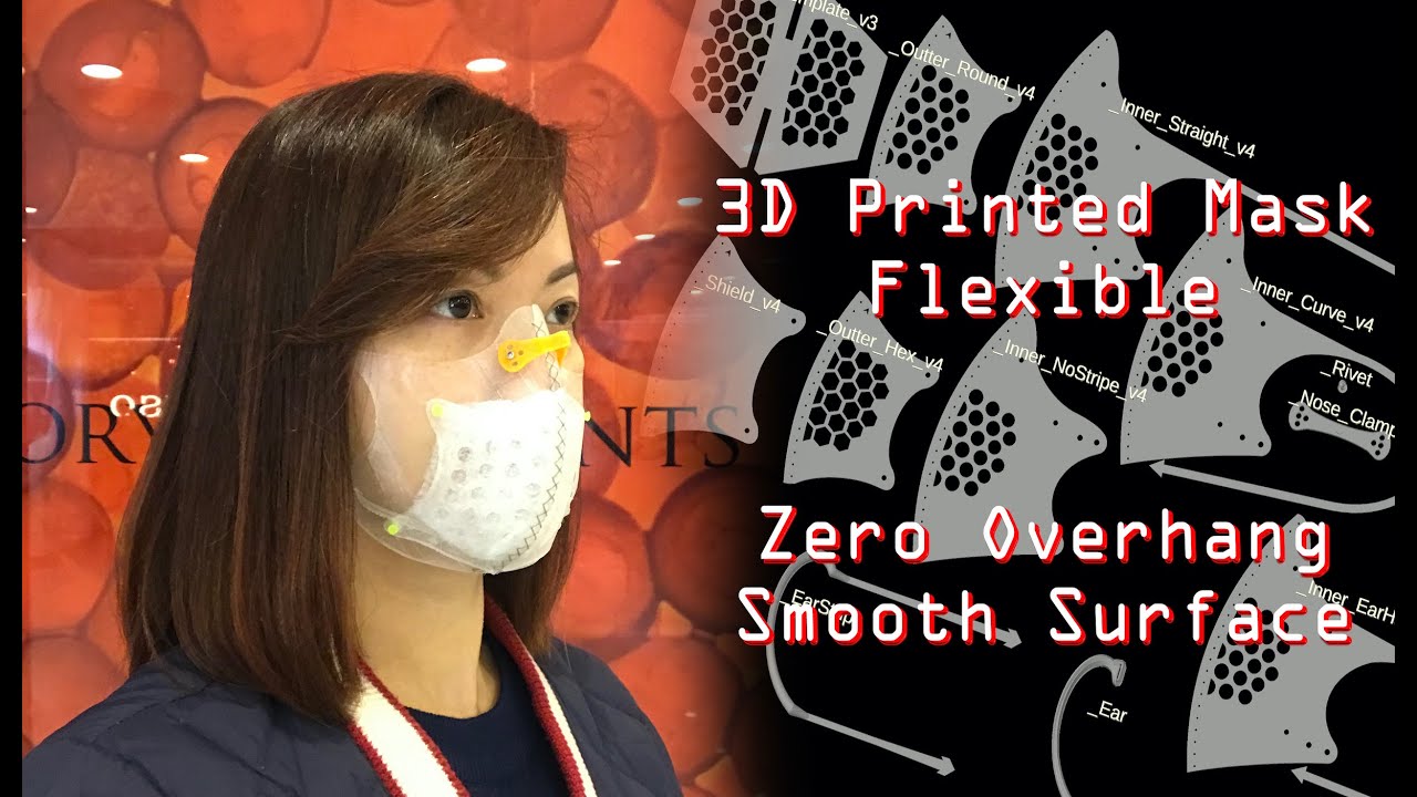 Flexible Mask [ How to Stitch and Assemble DIY 3D Printed Face Mask ...