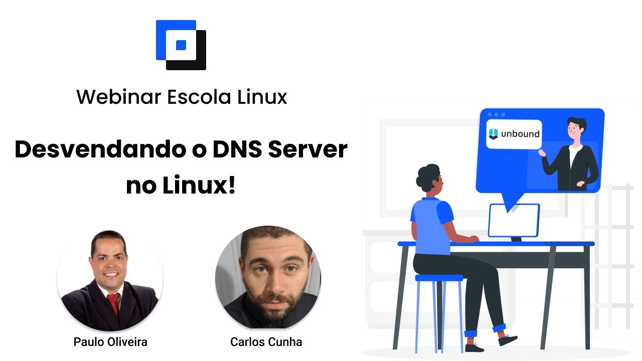 Webinar Escola Linux - Desvendando o DNS Server no Linux! - YouTube