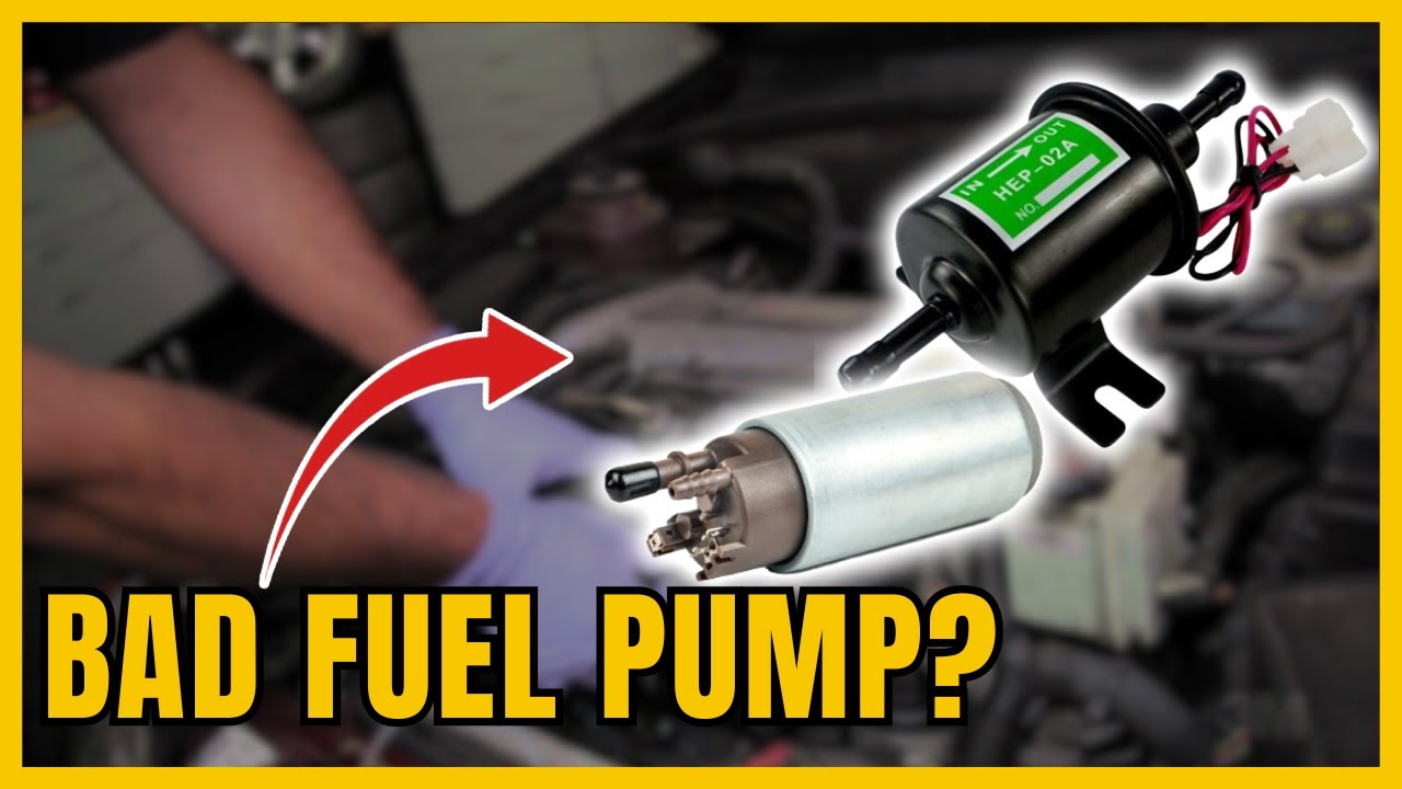 10 Signs and Symptoms Fuel Pump is BAD and Failing - YouTube