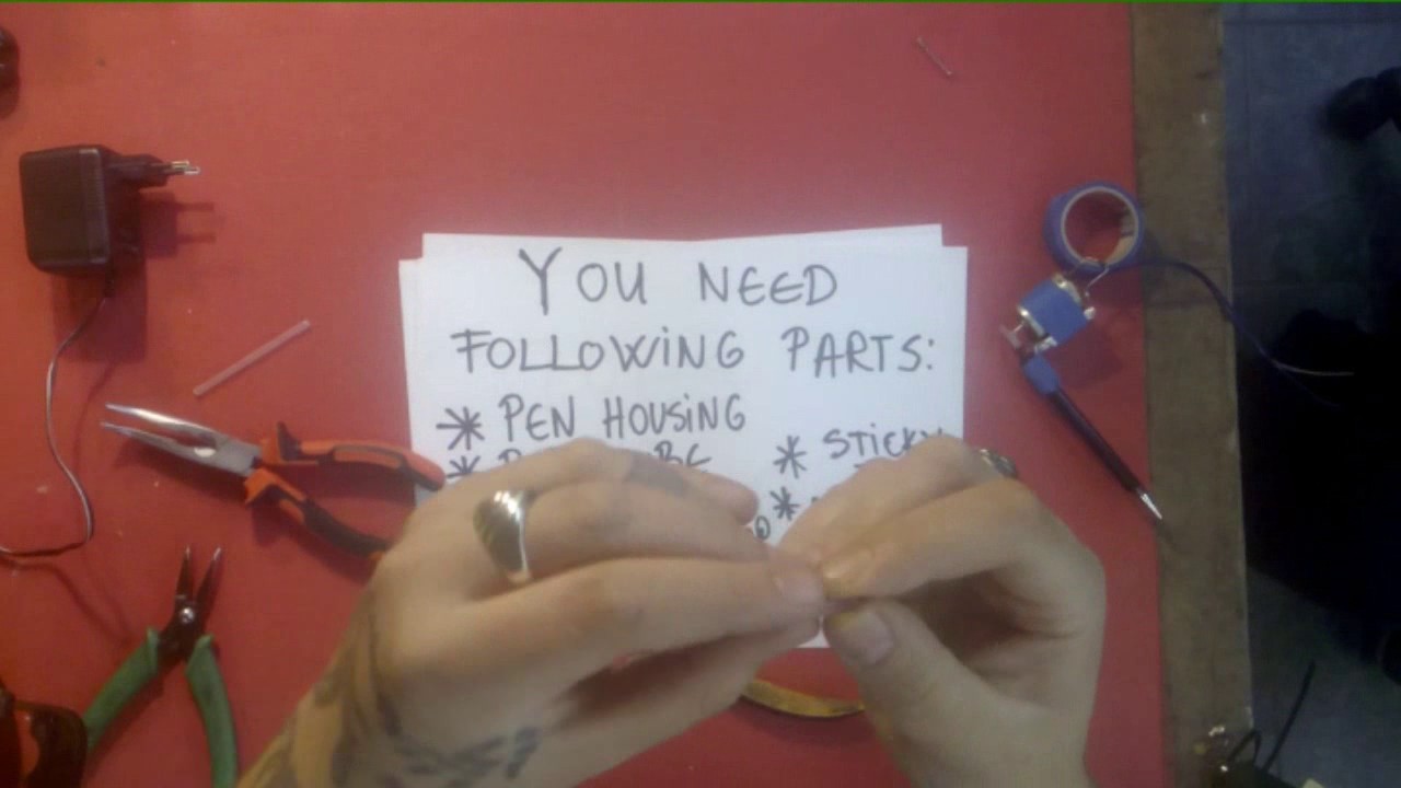How to make home made tattoo machine - YouTube