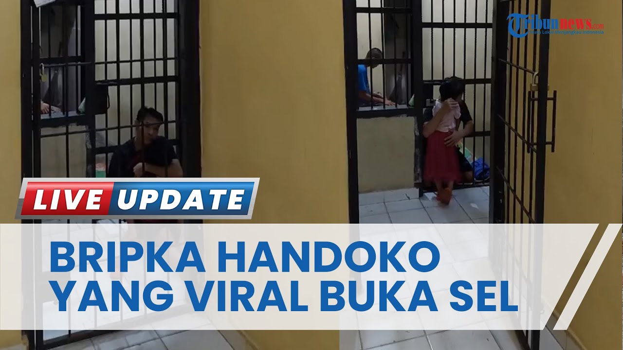 Viral Aksi Bripka Handoko Buka Sel untuk Anak Kecil, Haru Lihat Bocah ...