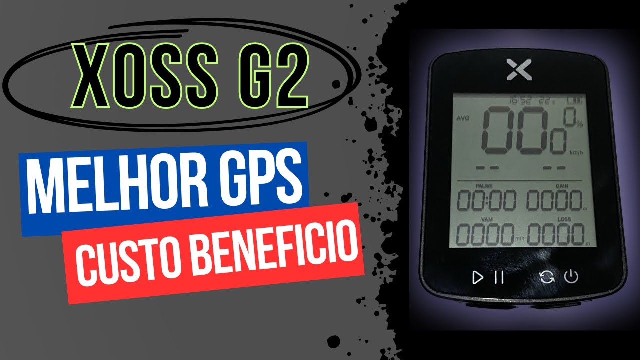 XOSS G2 - GPS CICLOCOMPUTADOR DE MELHOR CUSTO BENEFICIO DO MERCADO EM ...