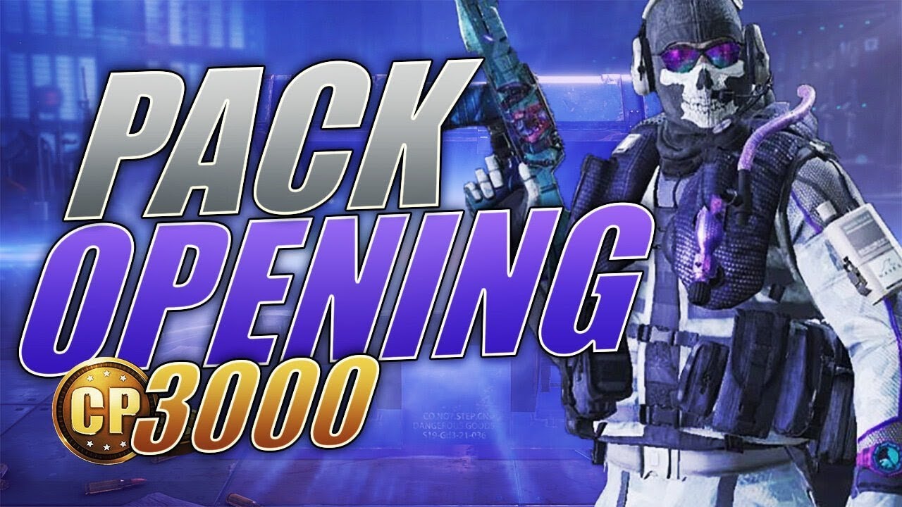 CALL OF DUTY MOBILE PACK OPENING GHOST PLASMA - YouTube