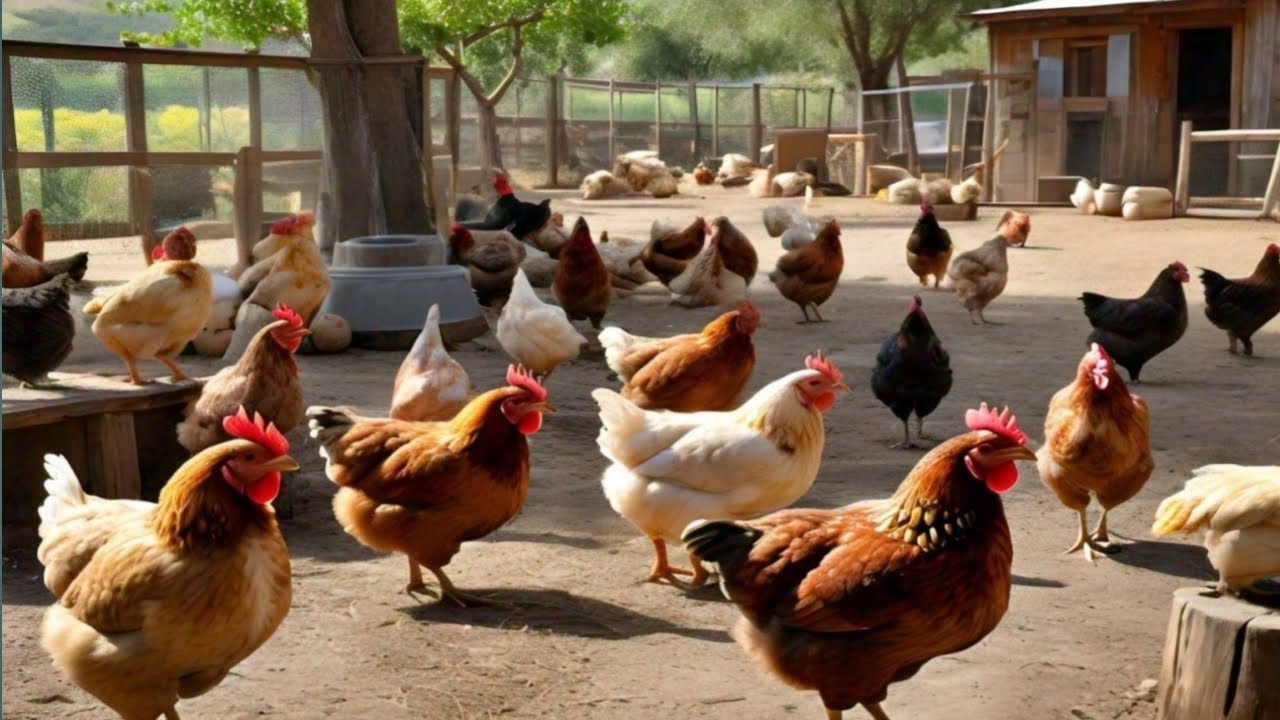 HOW TO FEED LOCAL CHICKENS AND MAKE THEM GROW FAST!!. - YouTube