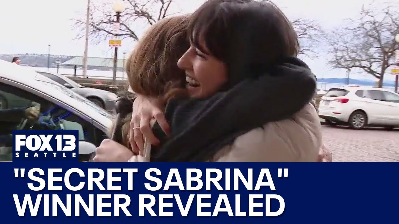 "Secret Sabrina" winner revealed | FOX 13 Seattle - YouTube