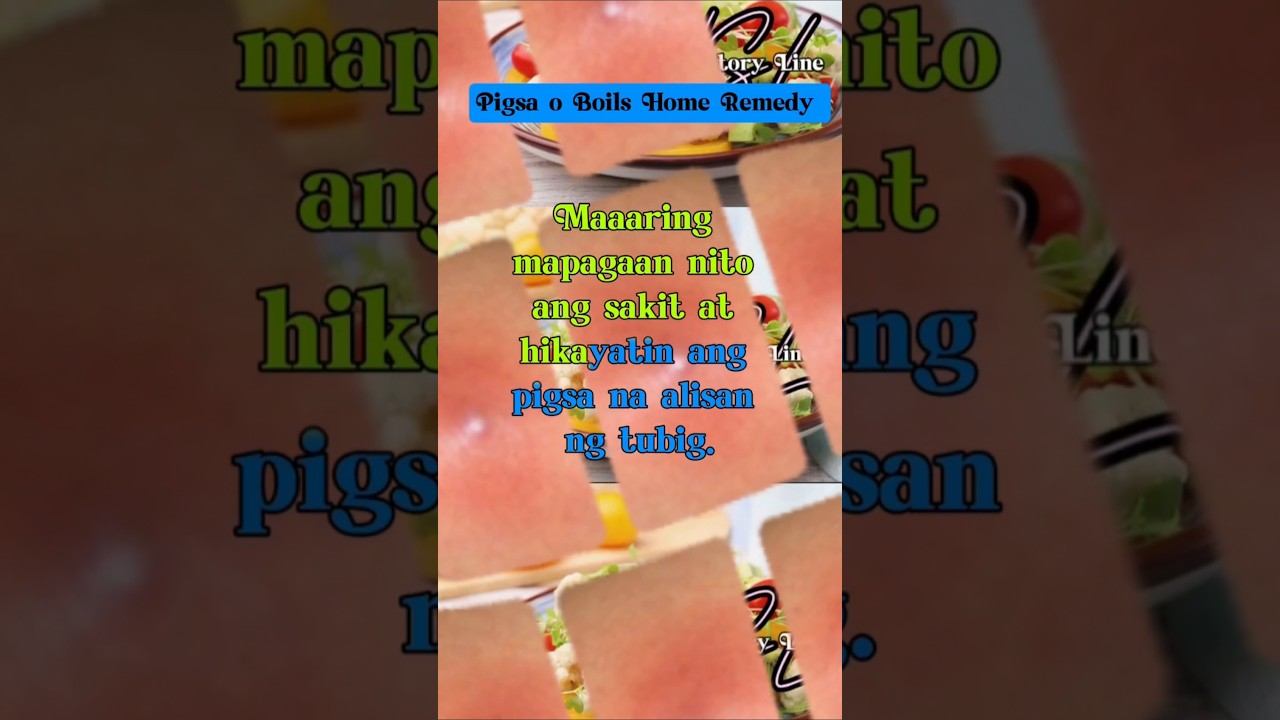 Pigsa o Boils Home Remedy #health #homeremedy #trending #youtubeshorts ...