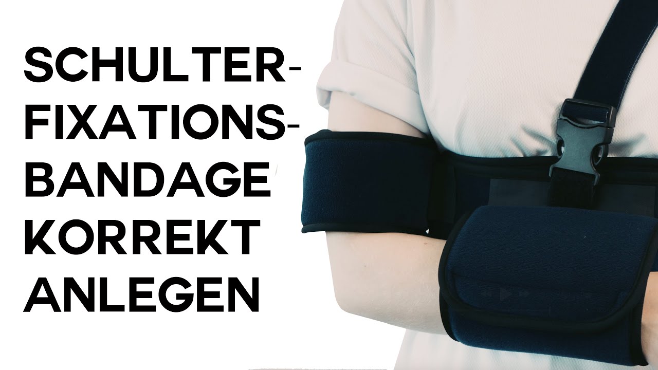 Ruthner Schulterfixationsbandage korrekt anlegen – Einfache Anleitung ...