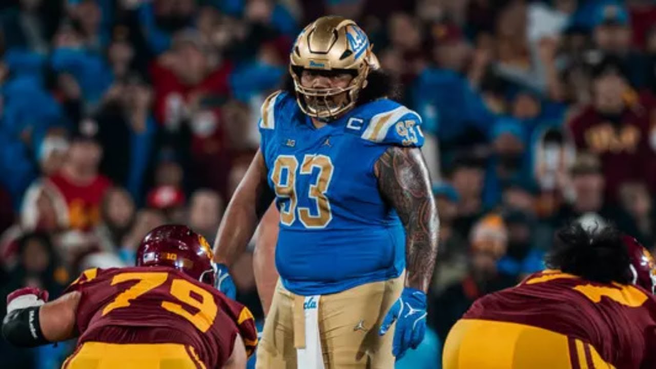 Jay Toia | Defensive Tackle | 2024 UCLA Highlights | 2025 NFL Draft ...
