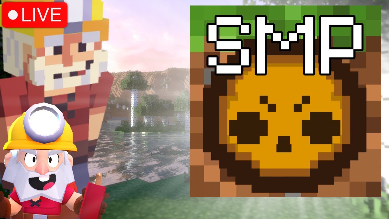 🔴LIVE - BRAWL MINECRAFT SMP! - YouTube