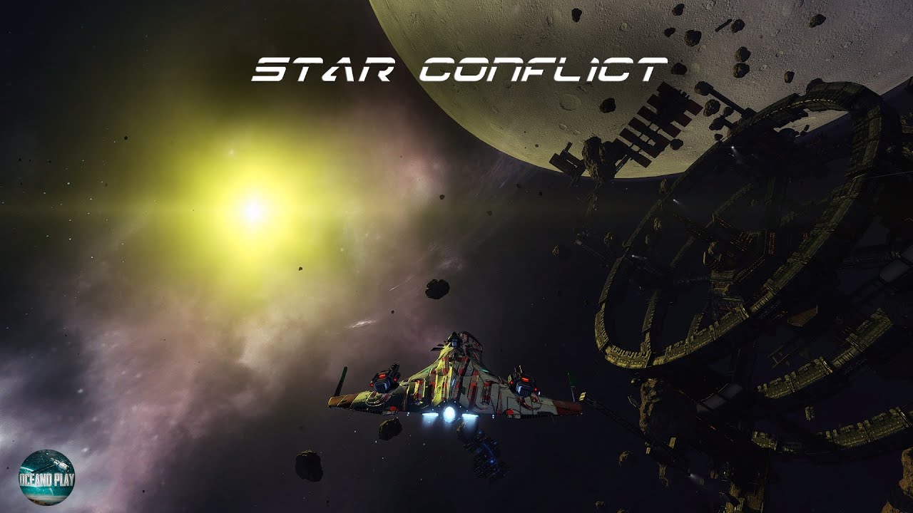 MMO SPACE CONFLICT СТРИМ - YouTube