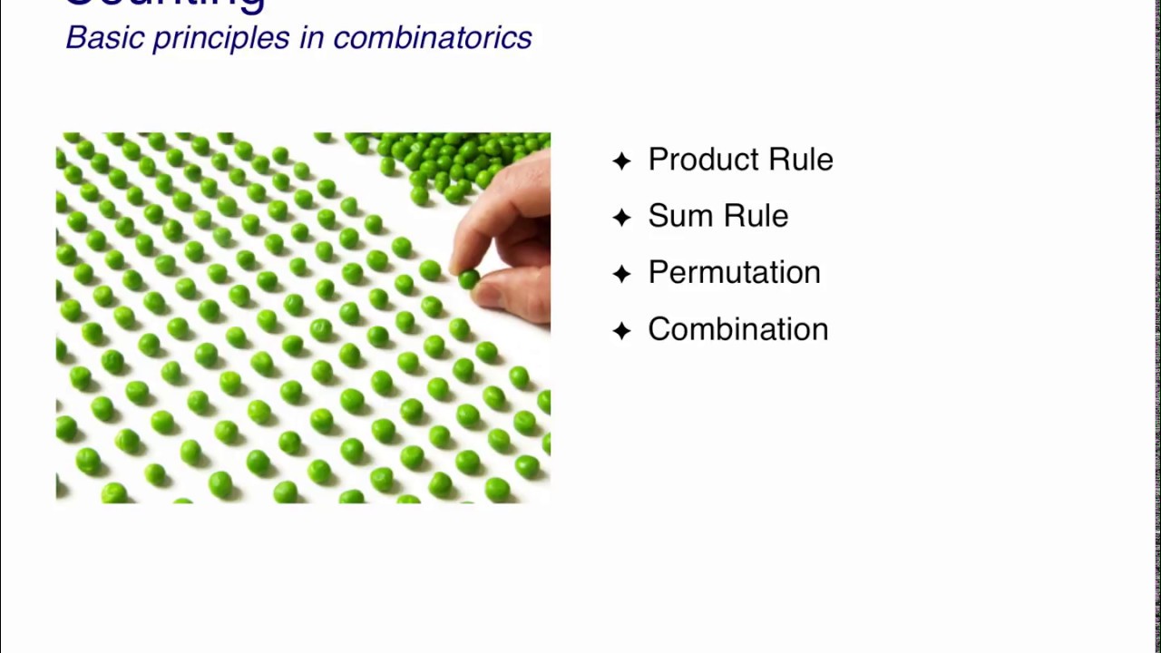 (01) Counting Part1a: Product and Sum Rules - YouTube