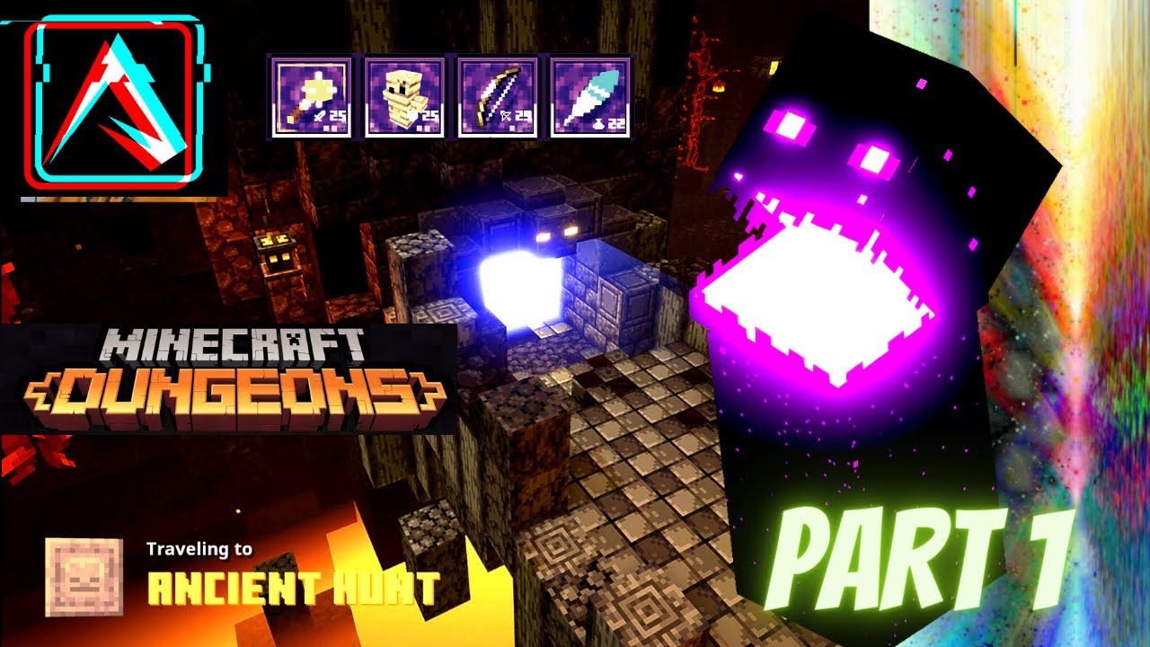 Minecraft Dungeons - Ancient Hunt - Preparing for Ender - Part 1 - YouTube