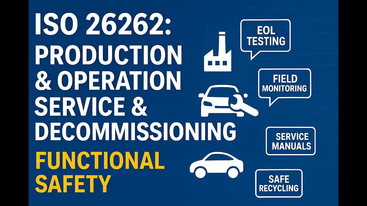 ISO 26262 Part 7 Explained | Production, Operation, Service ...