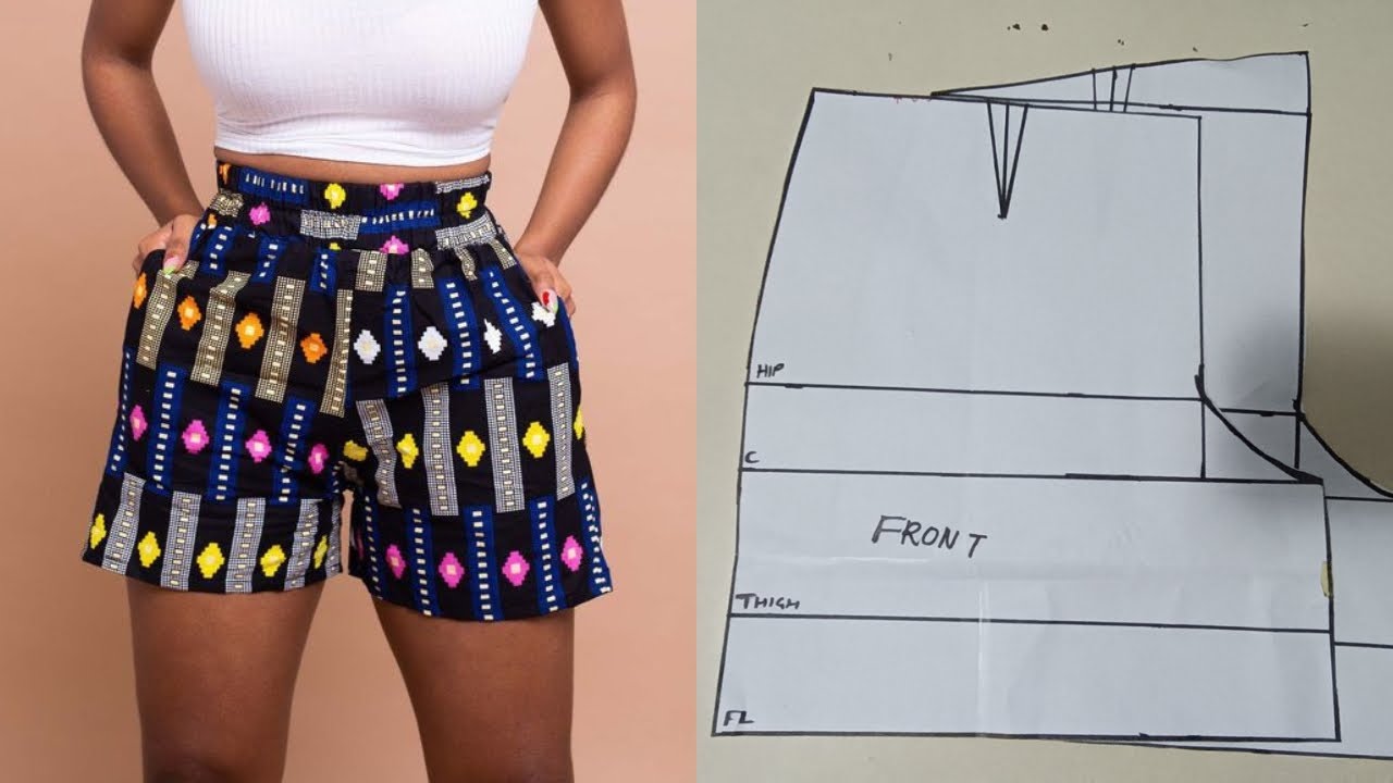 How to Make a Short Pant Pattern With Perfect Crouch|Beginner Friendly ...