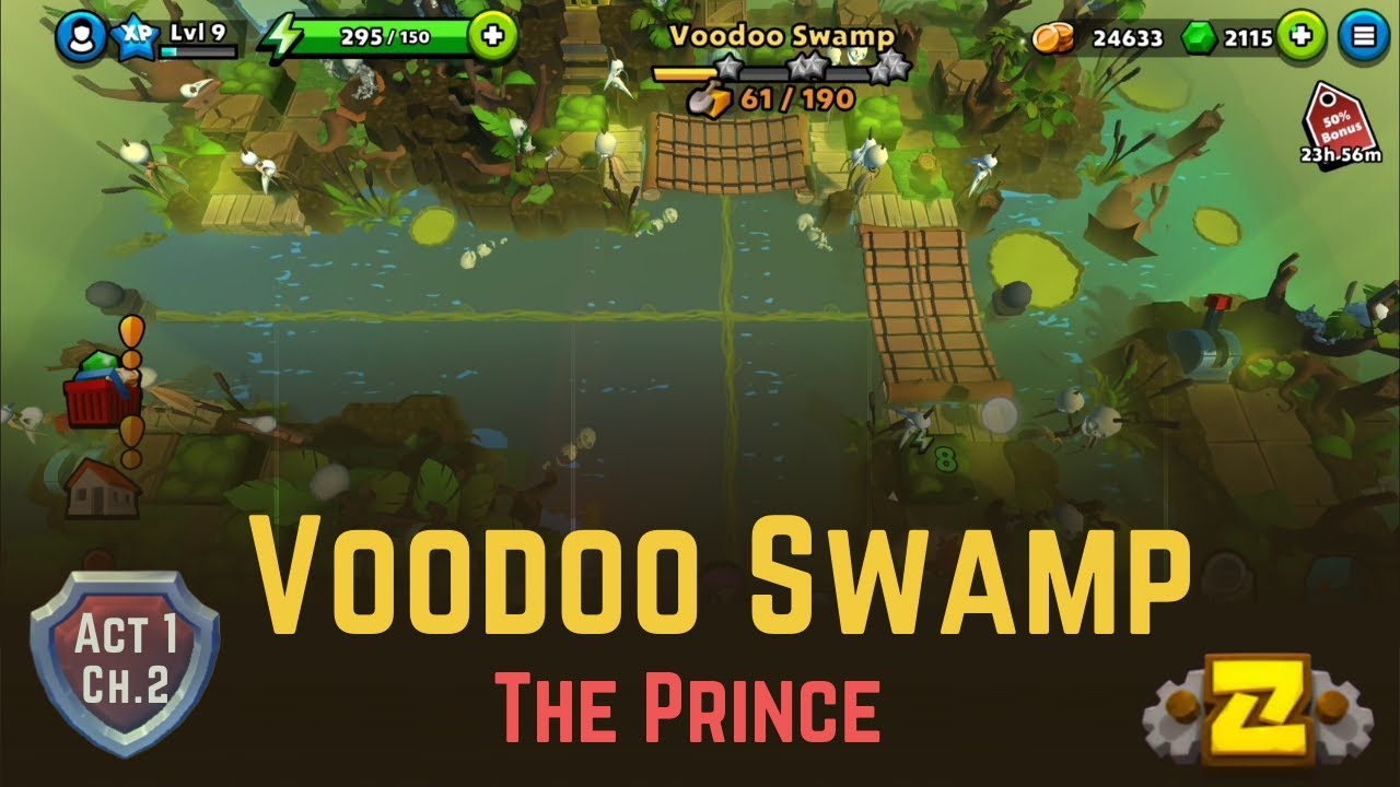 Voodoo Swamp - #1 The Prince Act 1 - Puzzle Adventure - YouTube