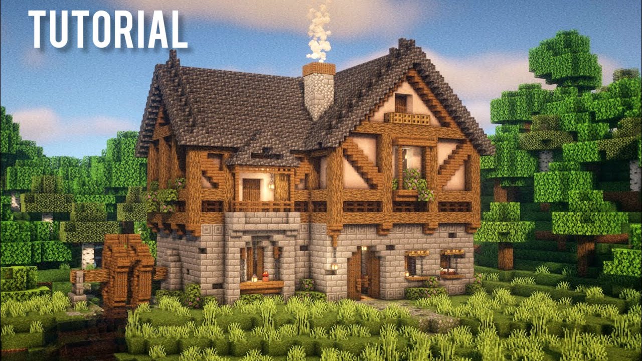 Minecraft | Perfect Starting House Tutorial - YouTube
