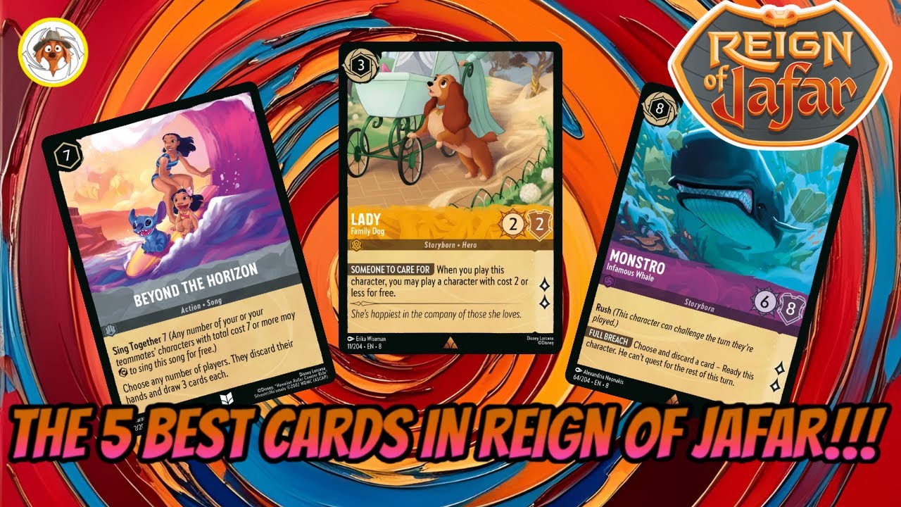 The BEST Lorcana Cards In Reign Of Jafar!!! - YouTube