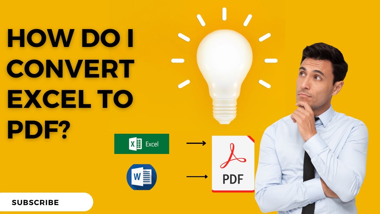 Convert Excel And Word File To PDF A Quick And Easy Tutorial YouTube Convert Excel And Word File To PDF A Quick And Easy Tutorial YouTube