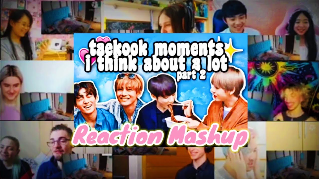 Taekook moments I think about alot pt 2 | Reaction Mashup - YouTube