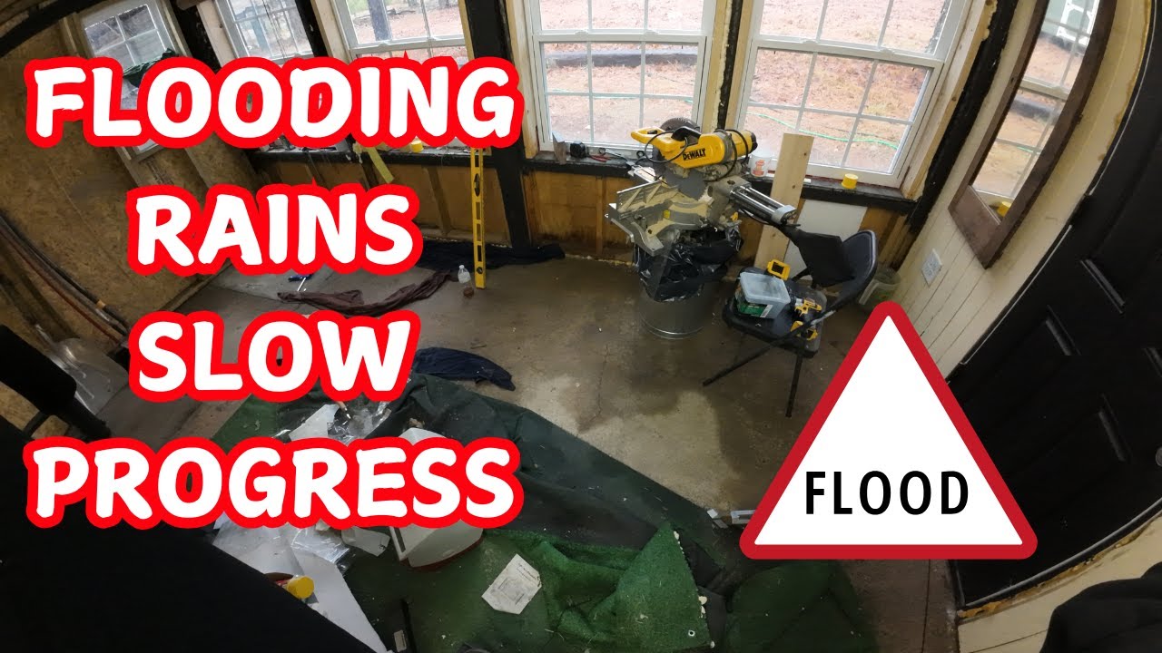 Drying Out From Massive Rains/ Work Resumes Today - YouTube