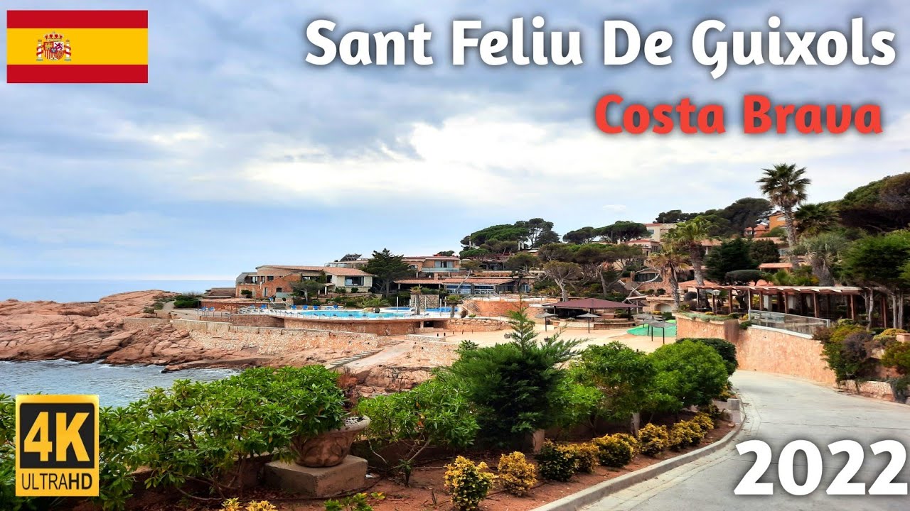 Top places to visit Sant Feliu De Guixols,Spain 4k 60FPS-HDR English ...