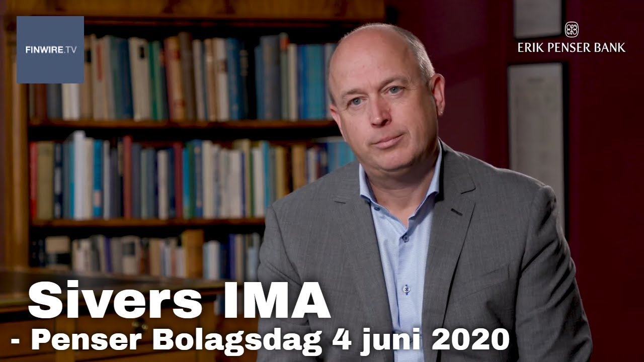 Sivers IMA - Sitdown Penser Bolagsdag 4 juni 2020 - YouTube