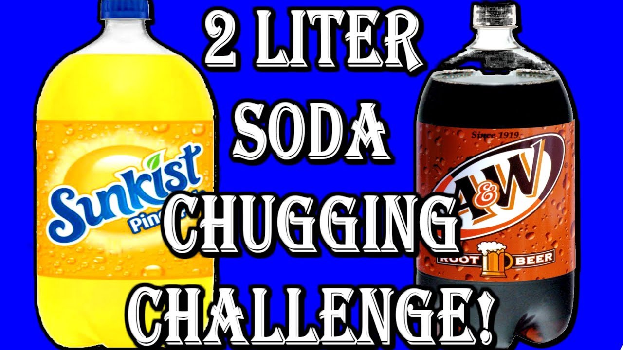 2 Liter Soda Chugging Challenge! (VOMIT ALERT!!) - YouTube