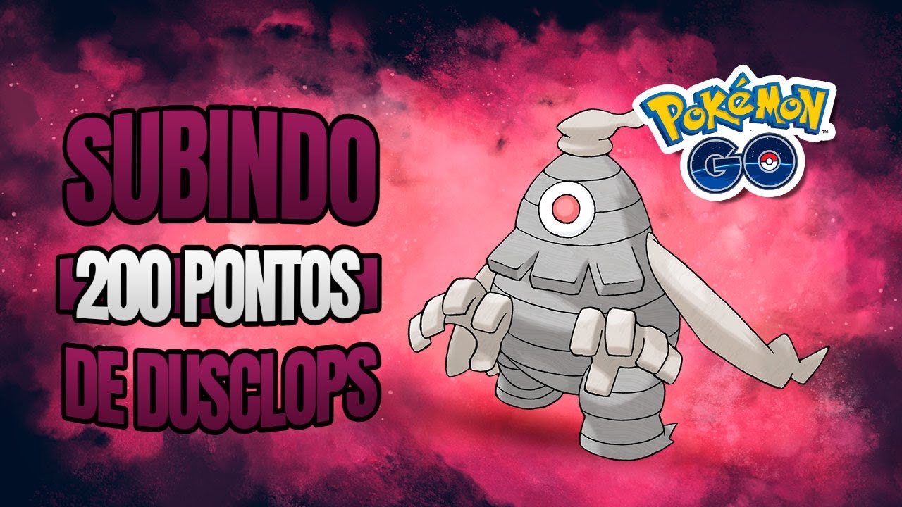 Dusclops, subindo 200 pontos na Copa Evolução - GO Battle League ...