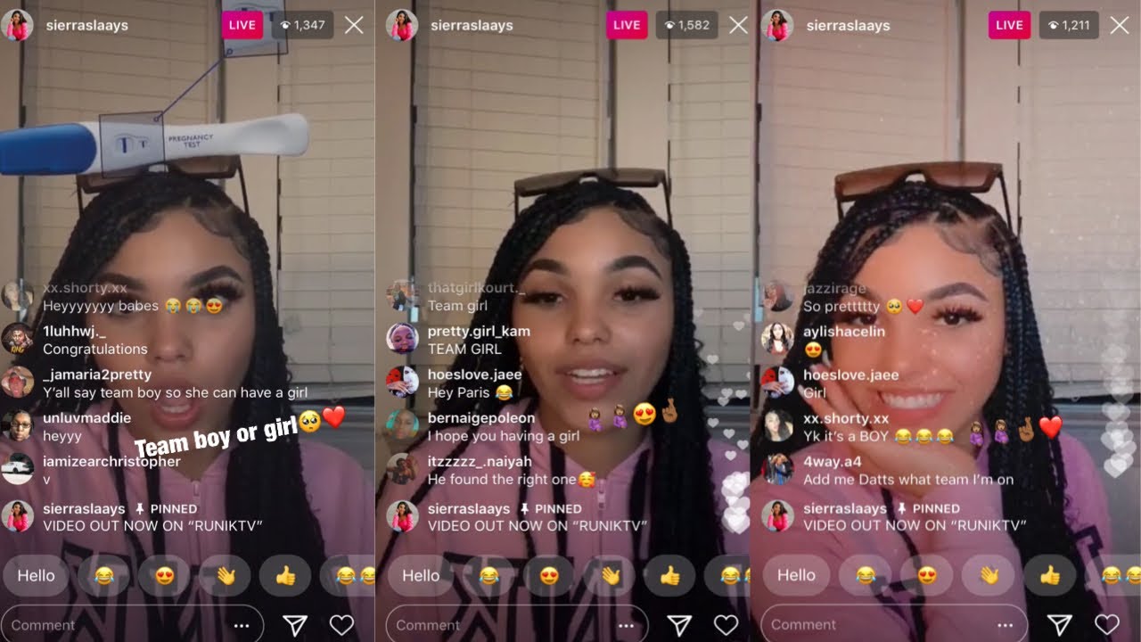 Runik & Sierra Having A Baby🤰🏽😍💍 | Team Boy Or Girl😍 ️🤞🏾 - YouTube