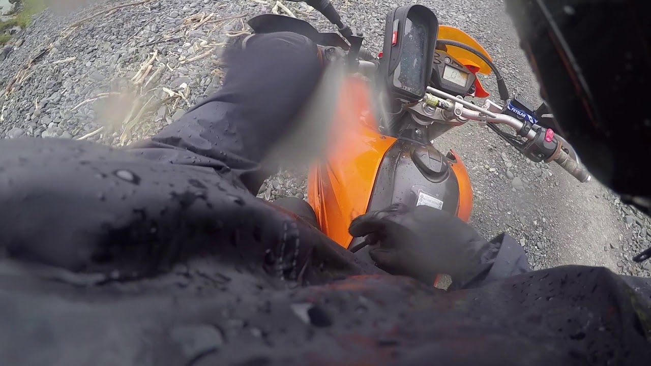 First time at the Red Rocks track - Motorbike Routes... NEW ZEALAND ...