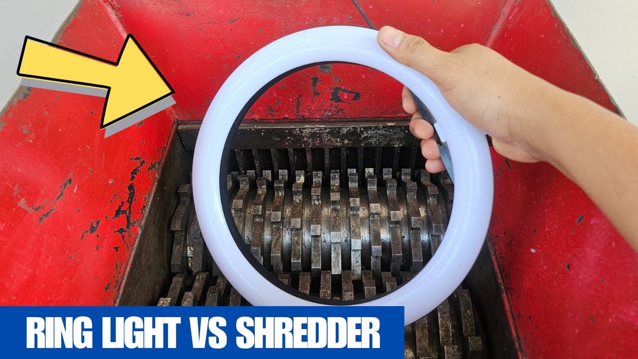 Lume Cube Cordless Ring Light Pro Black vs Shredder - YouTube