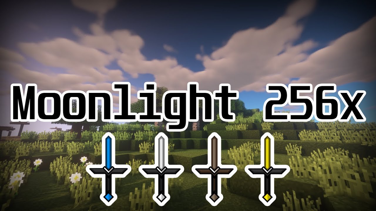Pack Showcase - Moonlight 256x [1.7|1.8] - YouTube