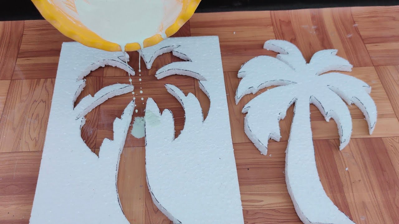 White Cement craft ideas 🌲 // Cement craft ideas // White Cement ...