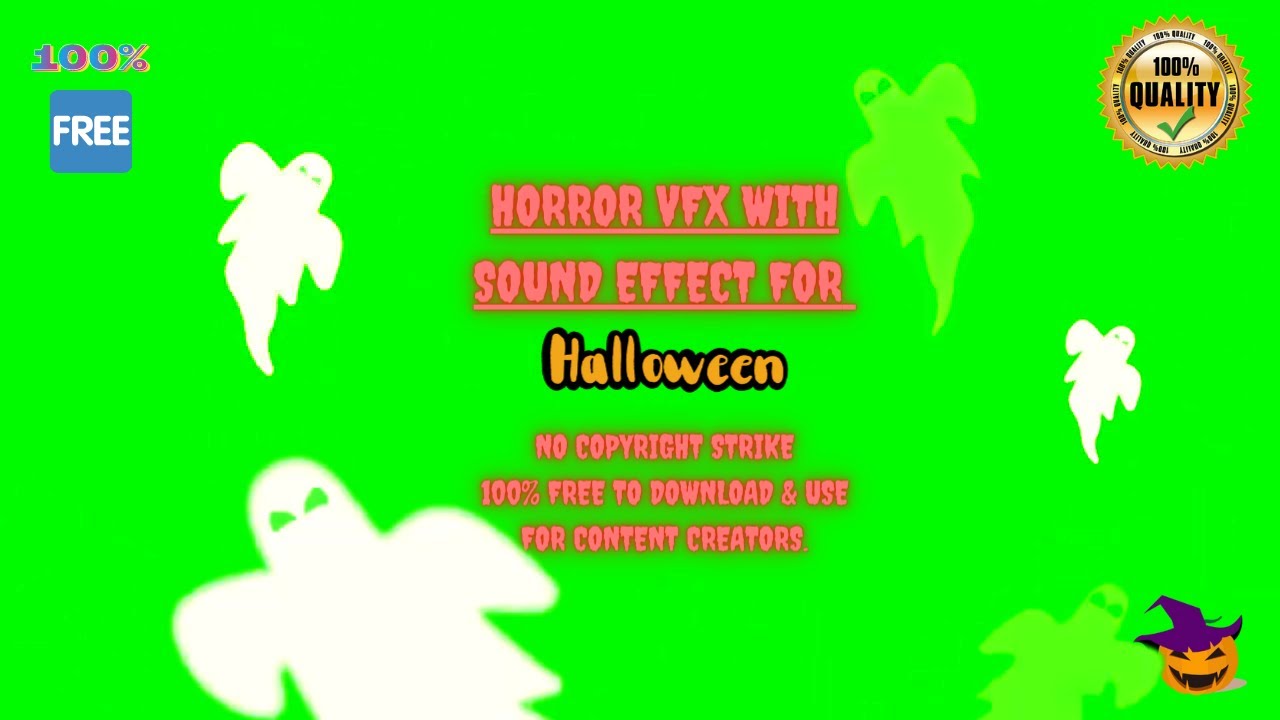 Horror VFX Sound Effects👻🎃🔊No Copyright Strike ️100% Free to Download ...