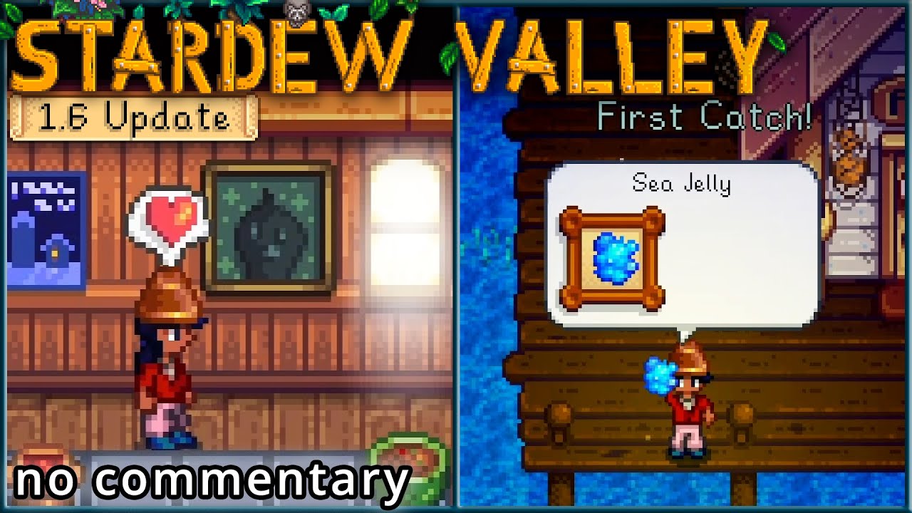 Stardew Valley 459 :: Krobus Portrait, Sea Jelly - YouTube