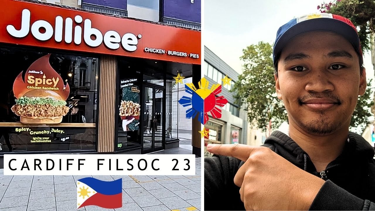🇵🇭 The Abundance of FILIPINOS in JOLLIBEE CARDIFF! | Filipino Society ...
