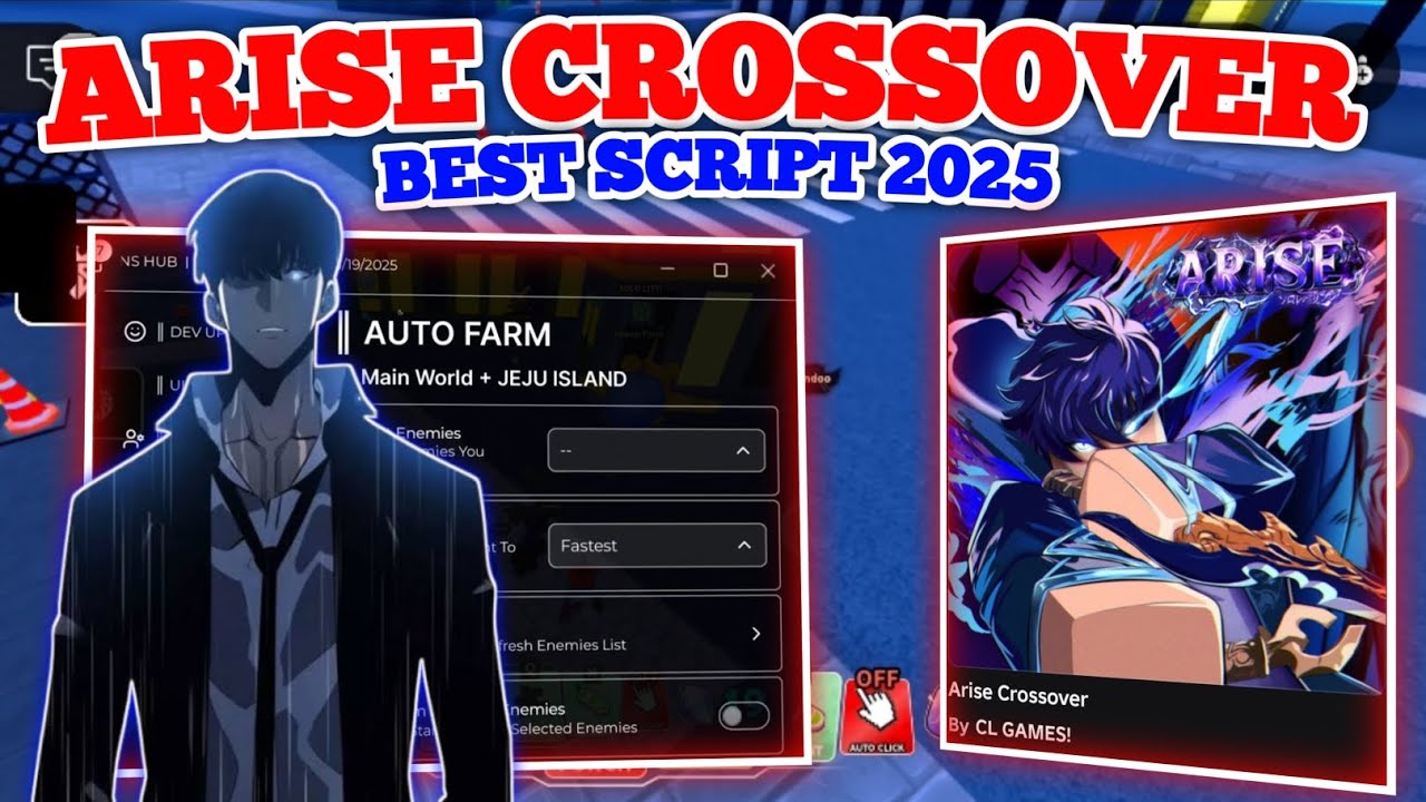 New Arise Crossover Roblox Script | Best Script in 2025 Mobile & Pc ...