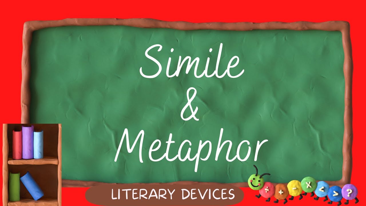 Simile and Metaphor II Literary Devices II English Literature - YouTube