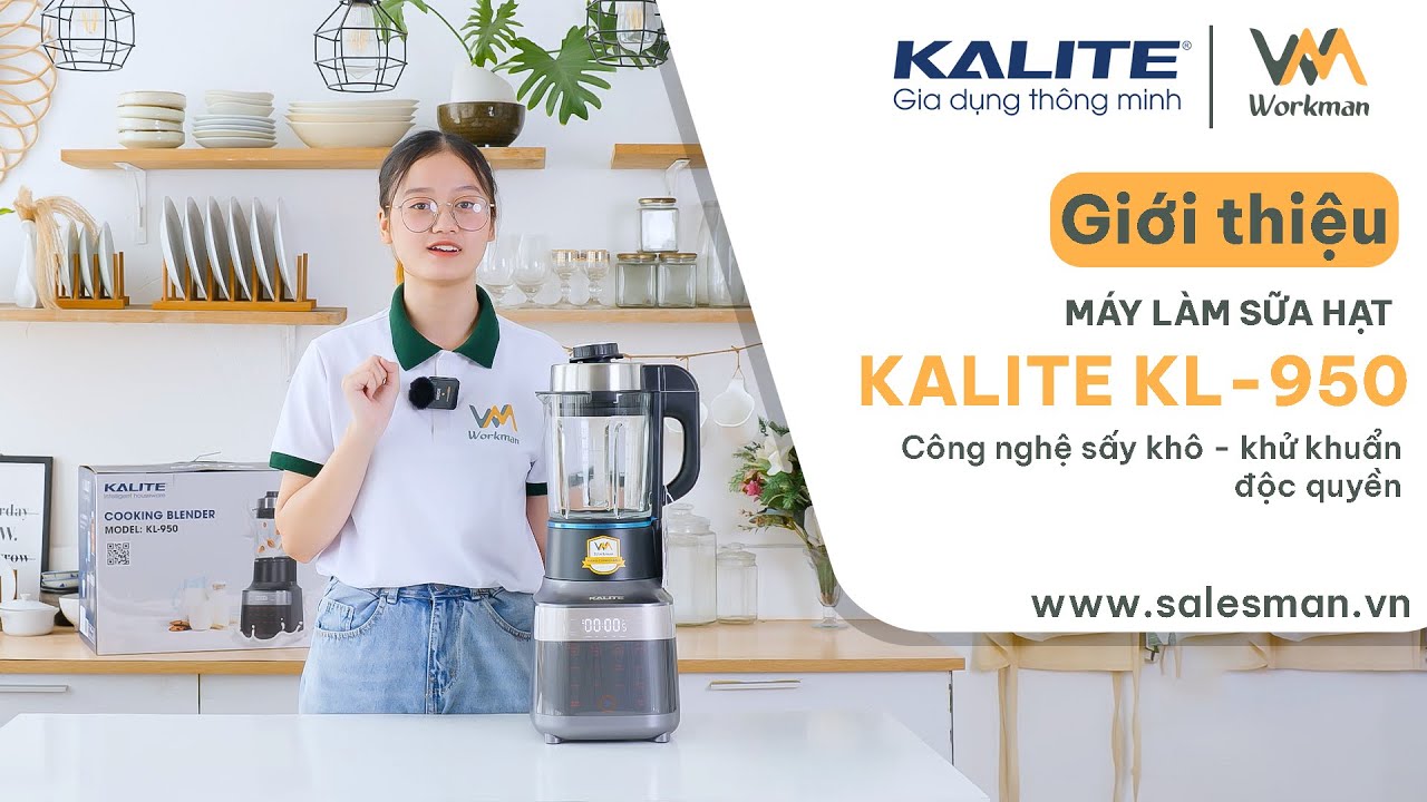 Review máy làm sữa hạt Kalite KL-950 có tốt không? - YouTube