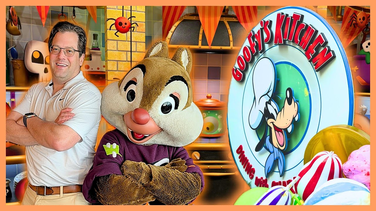 NEW Goofy's Kitchen Halloween Character Dinner experience & review at ...