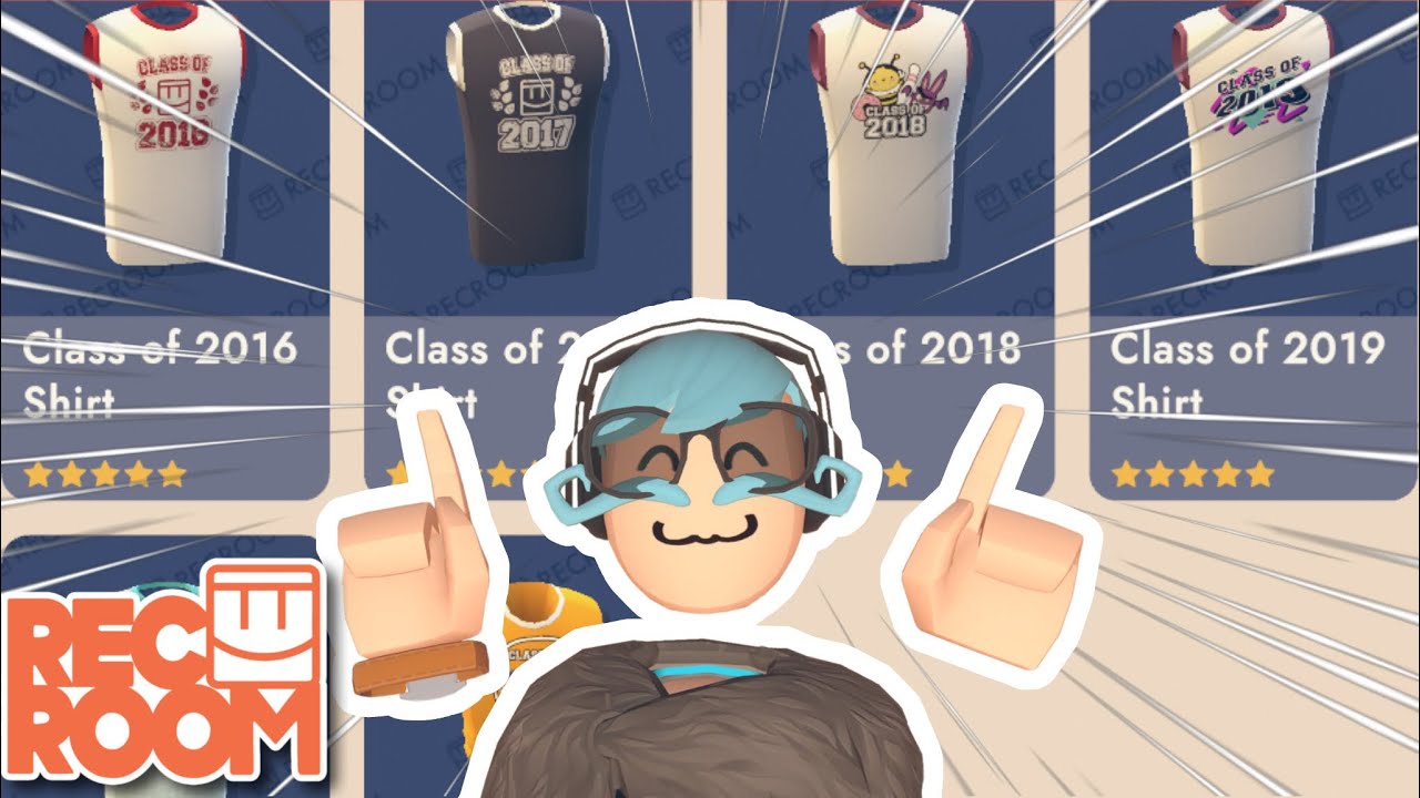 How to get The Class Of 2016-2019 Shirts in RecRoom! | RecRoom - YouTube