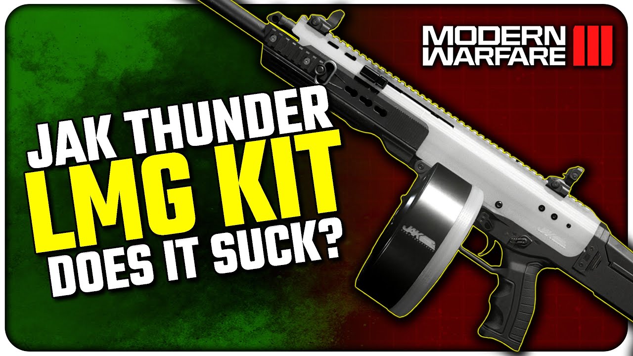 Is the Sidewinder LMG Kit Any Good in MWIII? (Jak Thunder Kit Stat Breakdown) - YouTube