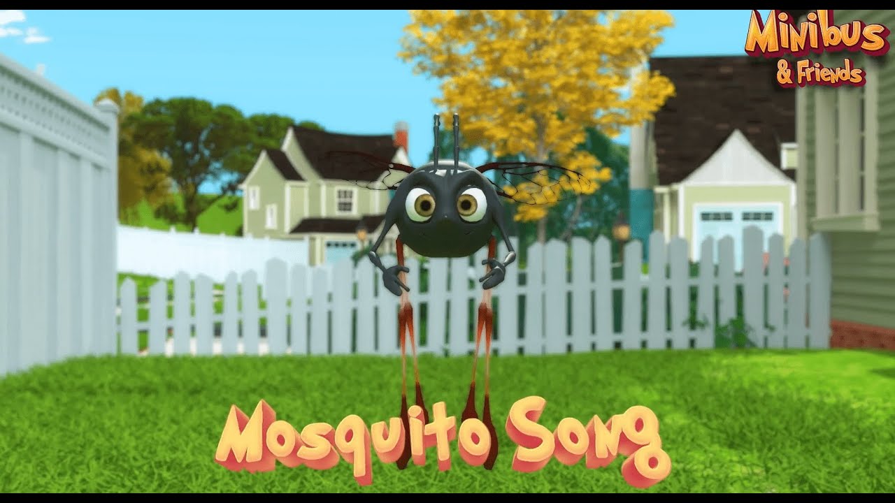 Mosquito Song & Rhyme | Minibus | @KidsFunStories - YouTube