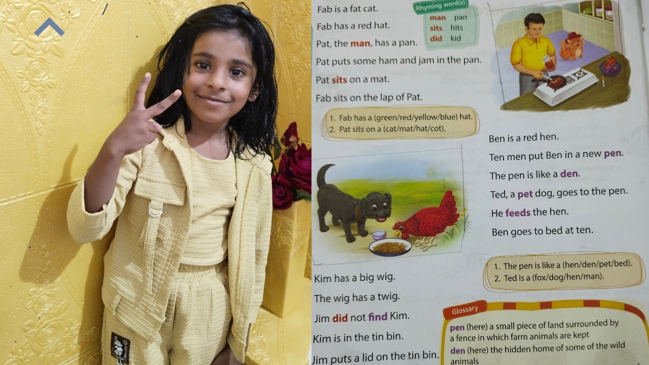 ICSC SYLLABUS GRADE ONE READING - YouTube