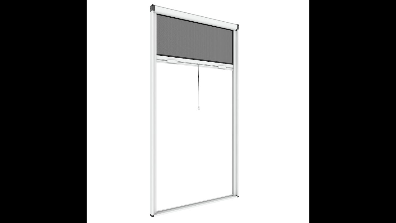 SDS Roll Up Insect Screen Systems - YouTube