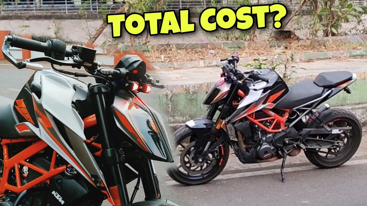 Total Cost of Modified KTM Duke 250 ? x3 tank kit - YouTube