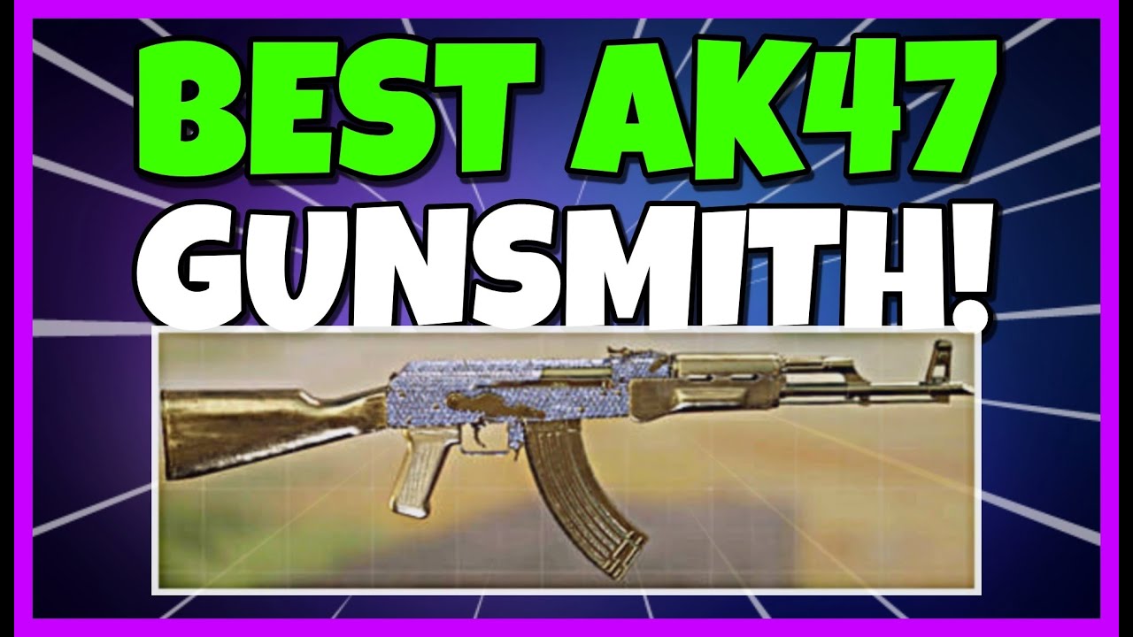 *NO RECOIL* AK-47 GUNSMITH FOR BATTLE ROYALE! | BEST AK-47 ATTACHMENTS ...