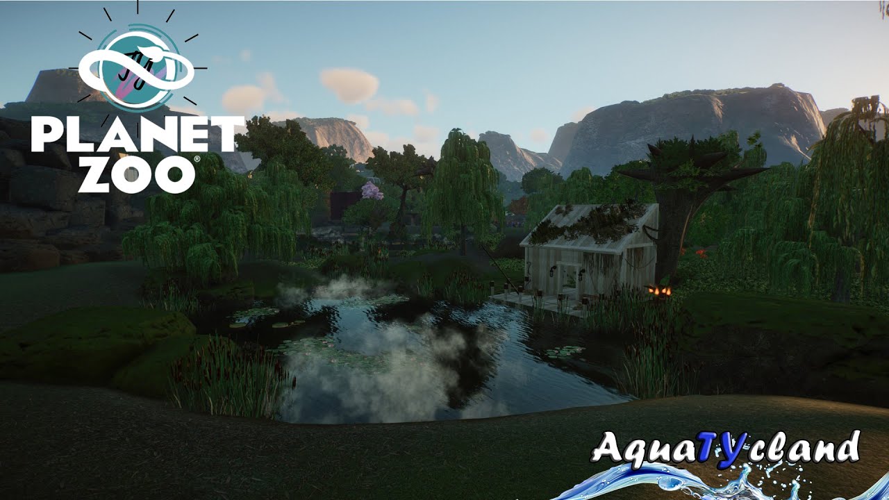 Planet Zoo: AquaTYcland: Enclos crocodile marin / Saltwater Crocodile ...