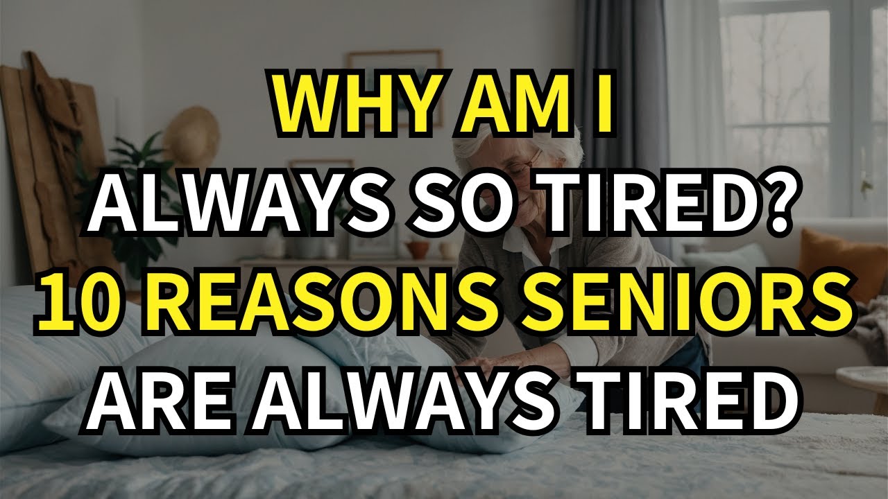 Why am I always so tired? Top 10 Reasons Why Older Women Are Always ...
