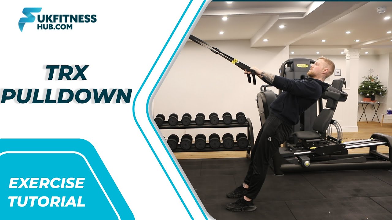 Exercise Tutorial: TRX Straight Arm Pull Down - YouTube